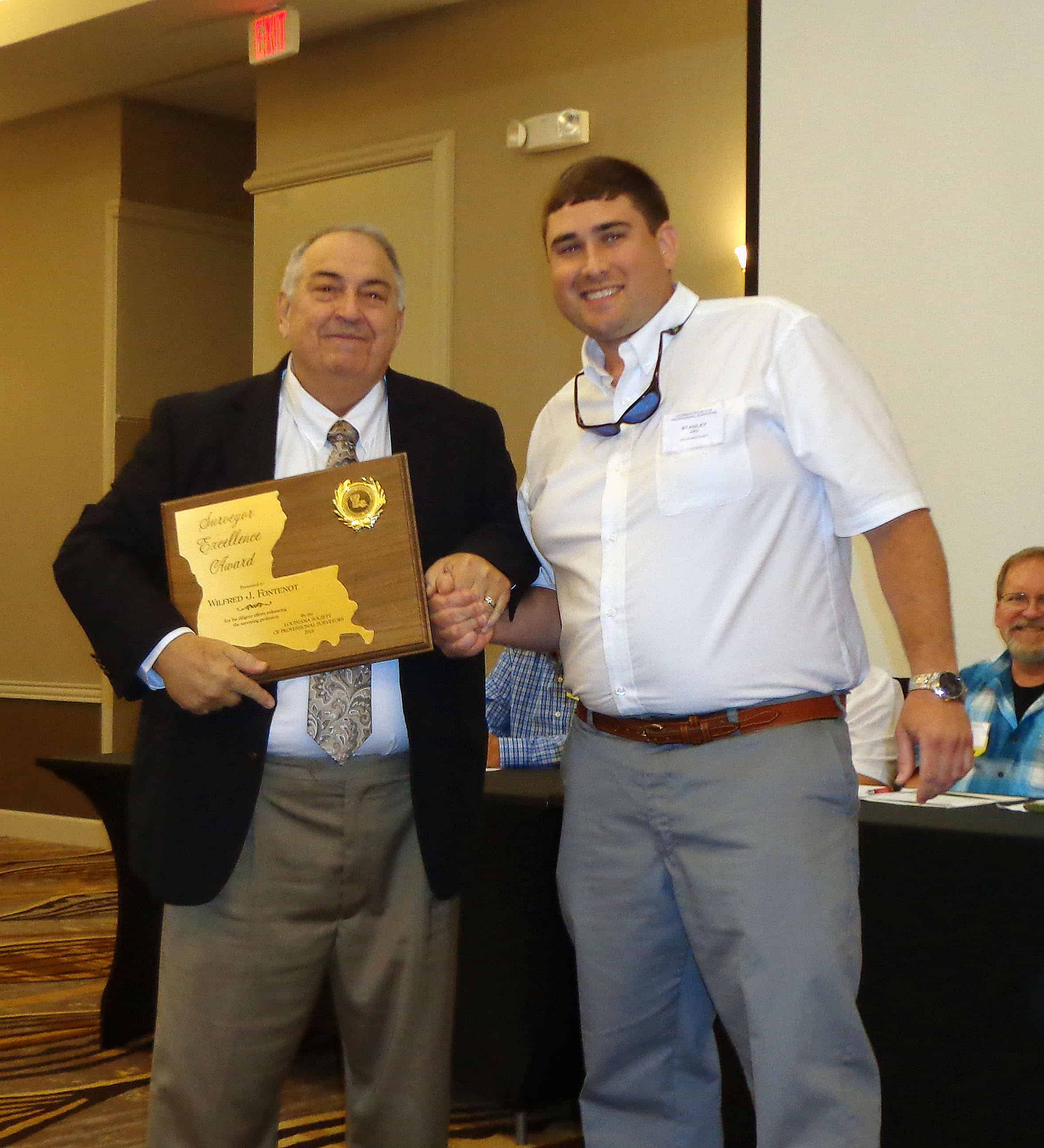 Will Fontenot Awarded Surveyor Excellence Award from LSPS - Forte and ...